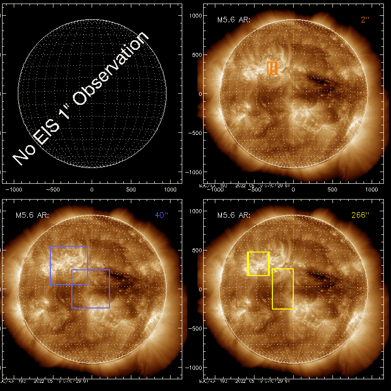 SOLAR-B Website - EIS Flare Catalogue Page